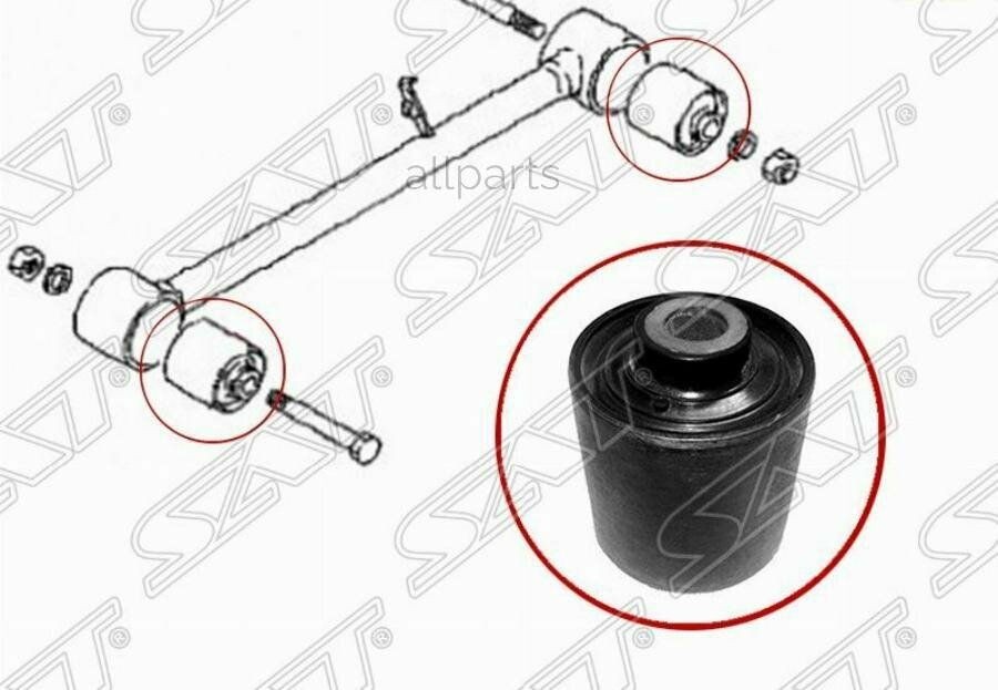 SAT ST-46213-65D01 Сайлентблок рычага Suzuki Escudo 97-05 / Grand Vitara 97-05