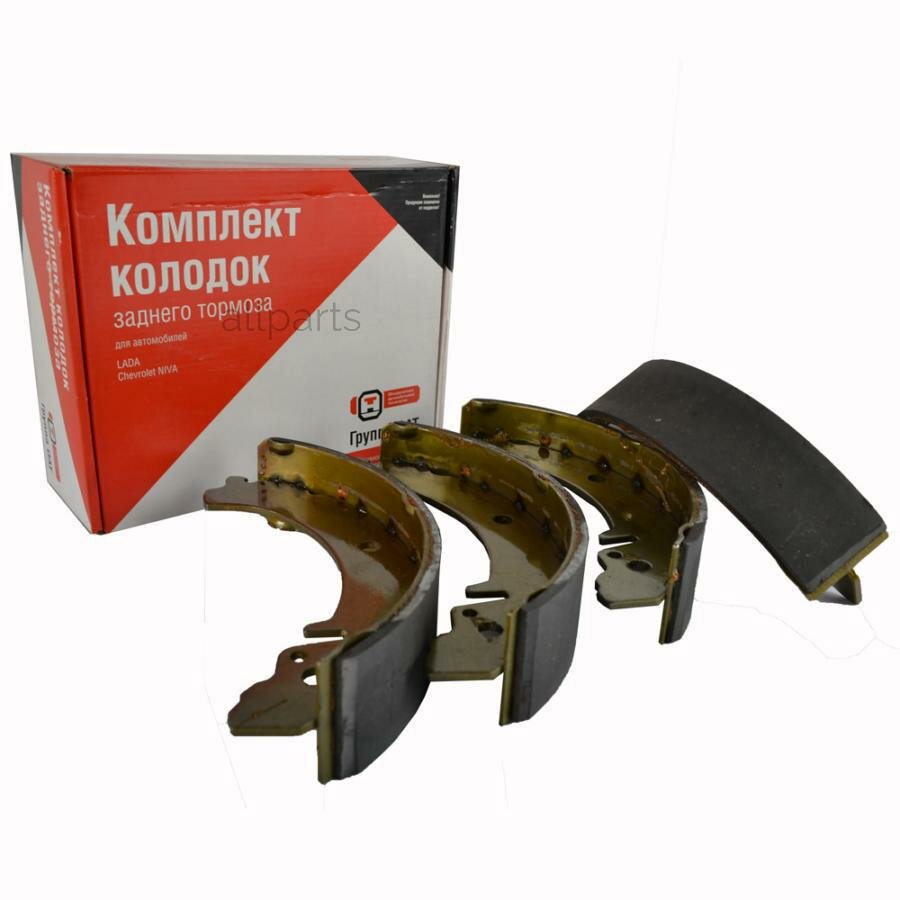 LADA 21010350209055 Колодка тормозная задняя (кт.4шт.) ВАЗ-2101,2105,2107, ВАЗ-2121 LADA 21010350209055