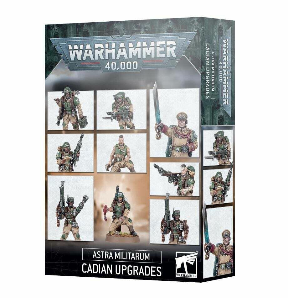 Набор сборных моделей Warhammer 40000 - Cadian Upgrades