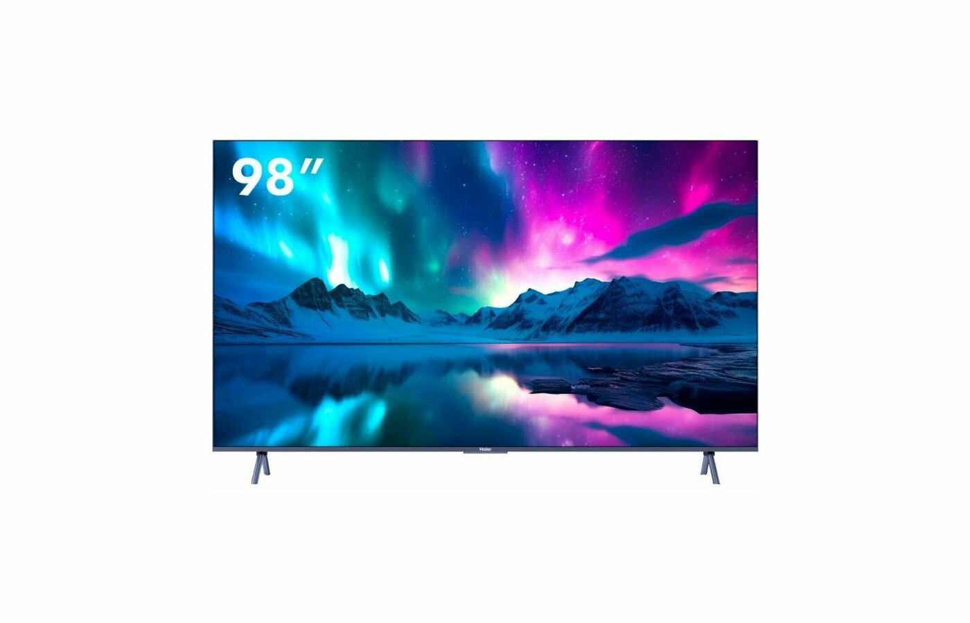 Телевизор Haier 98 Smart TV S8, 4K Google TV, диагональ 98", черный