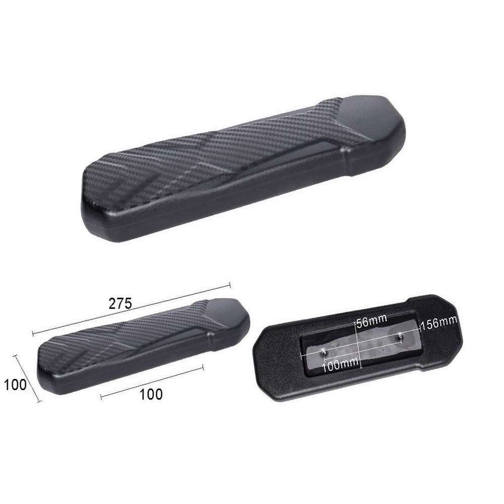 Накладки для подлокотников кресла "карбон"