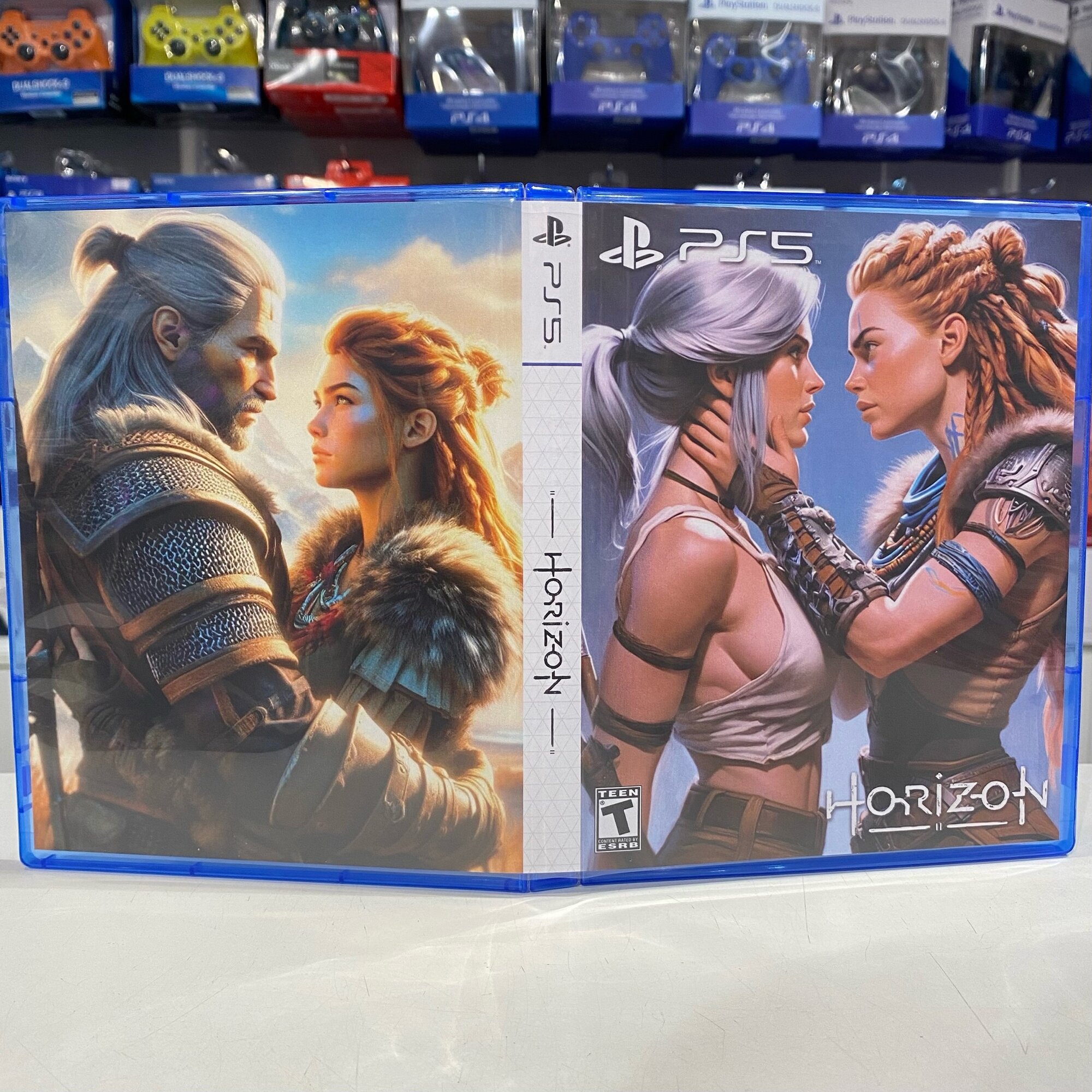 Эксклюзивная обложка PS5 для Horizon №3