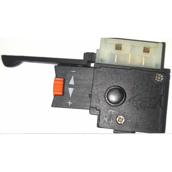 Выключатель (кнопка) БУЭ мод. 03 Р2/3,5А для дрели Ритм МЭС 450 с реверсом