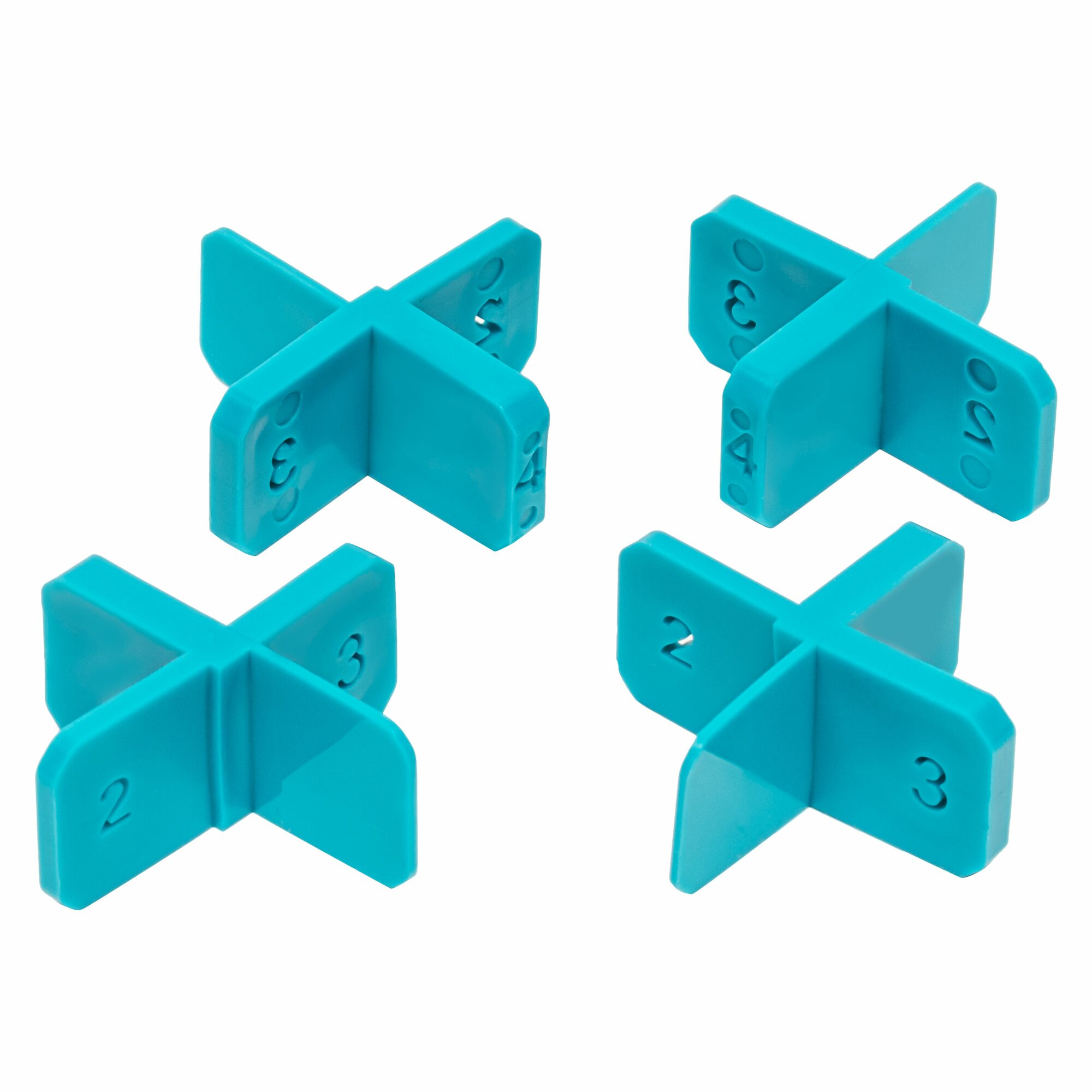 Многоразовый плиточный регулятор шва (крестики) BIHUI 50 штук