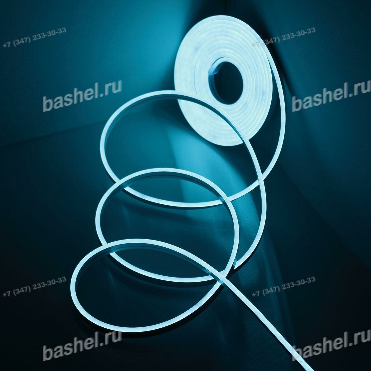 IC-FSL2835-1305-12V IceBlue (13x5mm, шаг нарезки 2.5 см, подключение до 5м с одной стороны, цена за 5м!), 12v