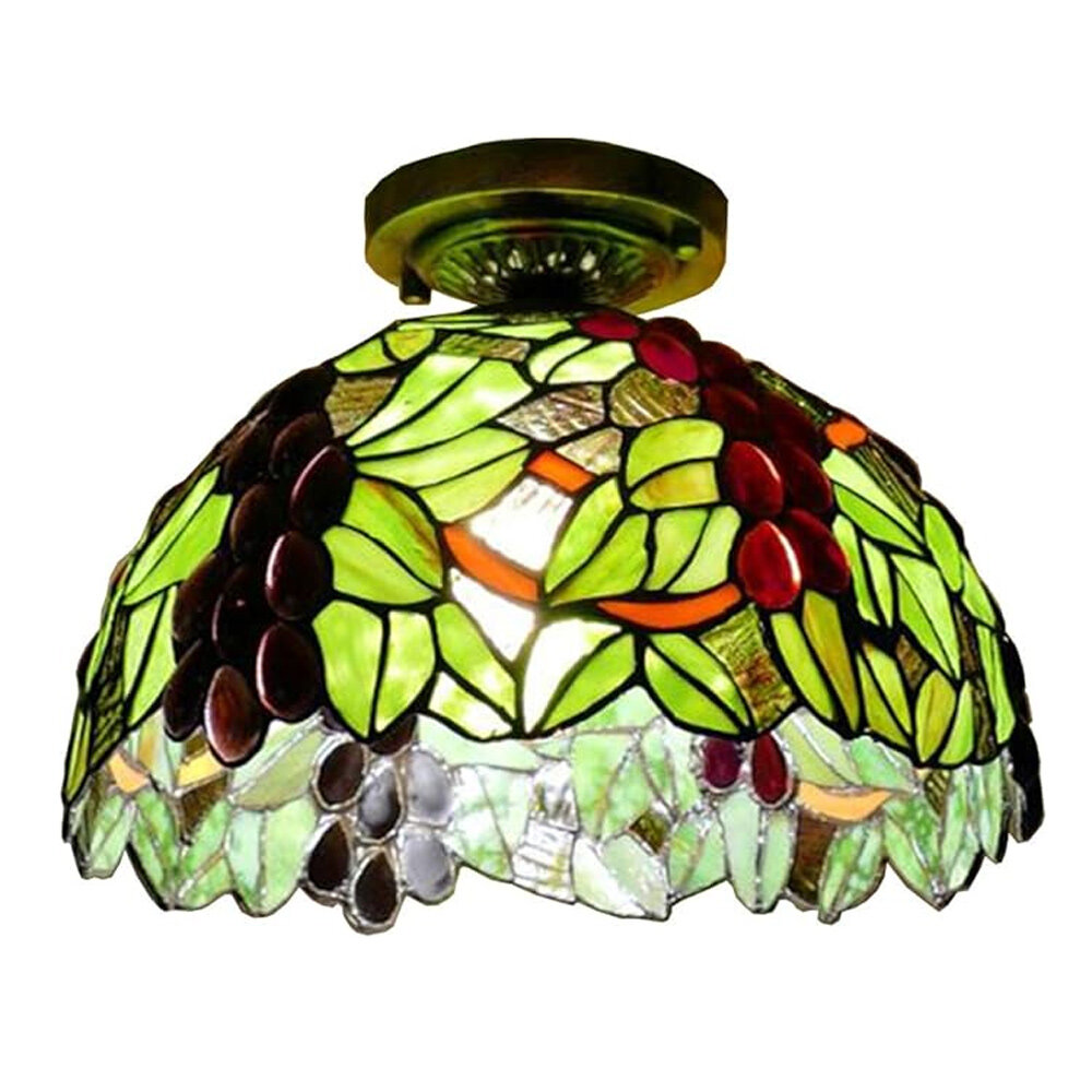 Люстра потолочная тиффани CL-G122
