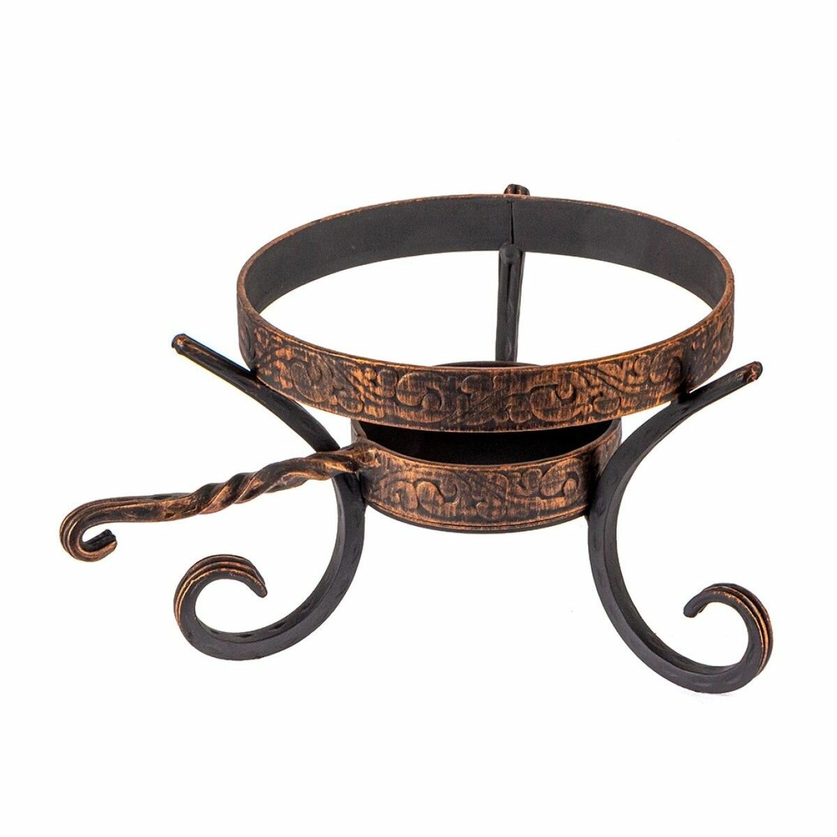 Подставка под садж Скорпион с ковшом, термостойкая эмаль, поддержание температуры блюда