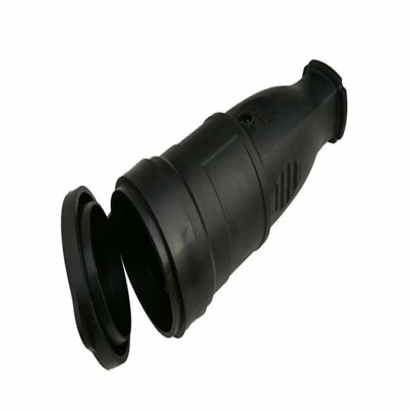 Штепсельная 1-ая розетка-разъем с заглушкой (каучук)2P+E 1x16А 220-240V IP44 470518