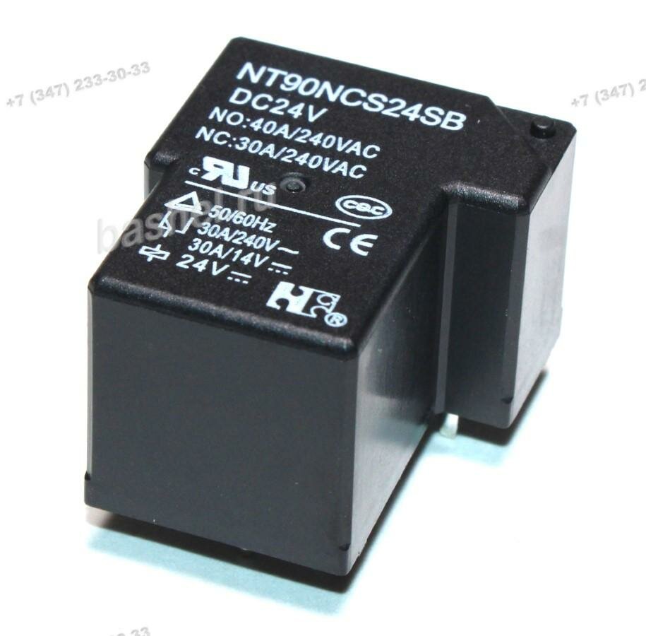 RELAY NT90-NCS-DC24V-SB-0.9, Реле, FORWARD, (управление 24vDC, 1перекл. гр, 40А на гр, потребление 0.9W)