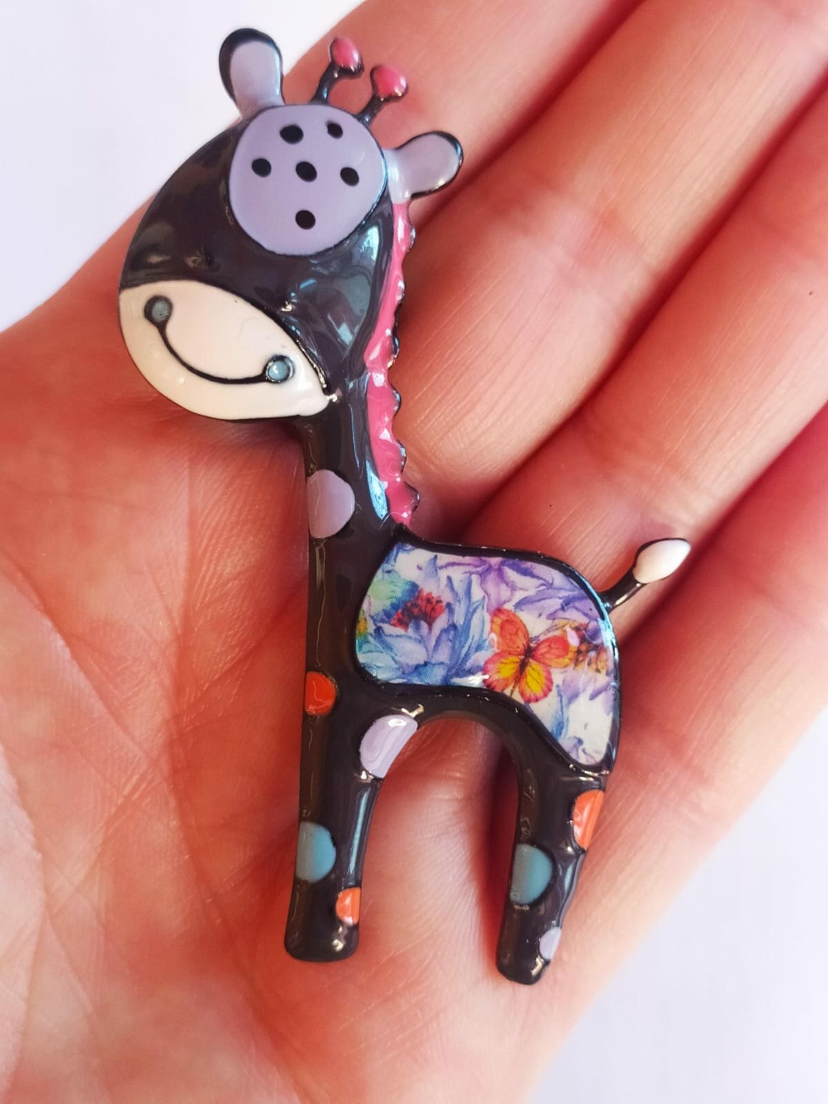 Брошь, эмаль