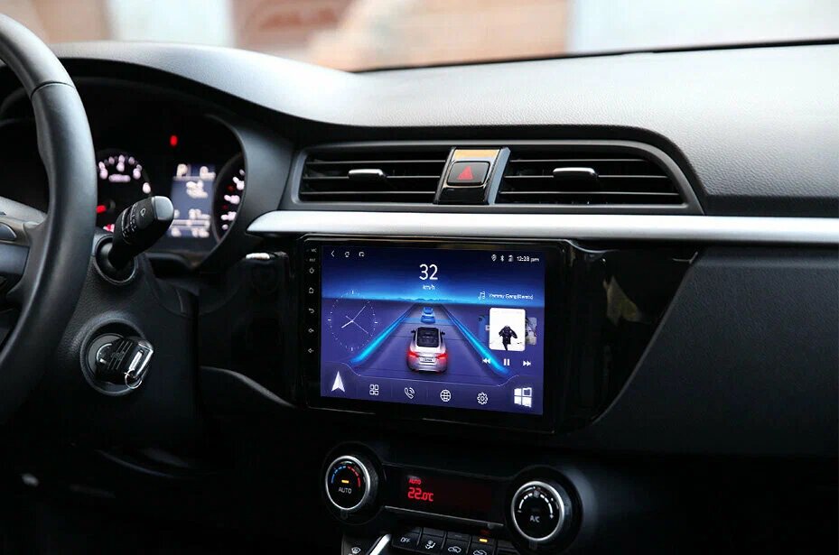 Штатная магнитола MEKEDE для KIA RIO 2017-2020 с новейшим 8ми ядерным процессором , памятью 4/64 и версией Android 14