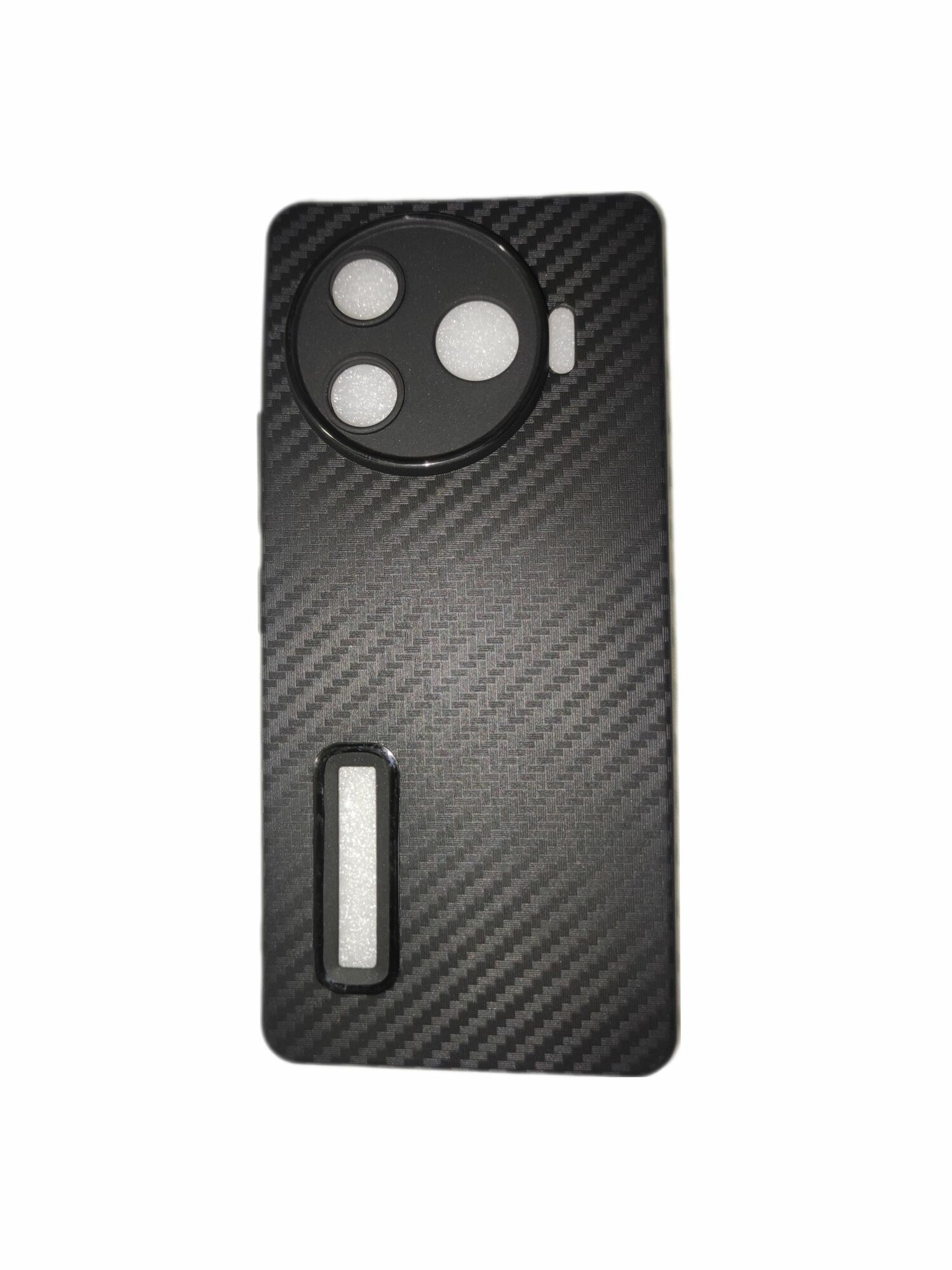 Tecno Camon 30 PRO карбон чёрный чехол для техно камон 30 накладка бампер