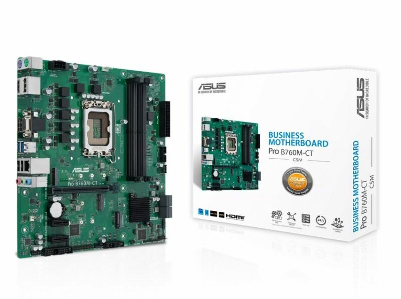 Материнская плата ASUS PRO B760M-CT-CSM (90MB1DY0-M0EAYC)