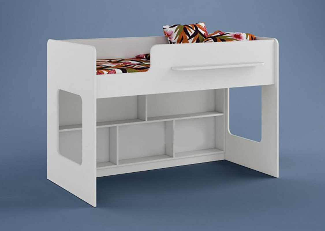 Детская кровать Л-22 Белый