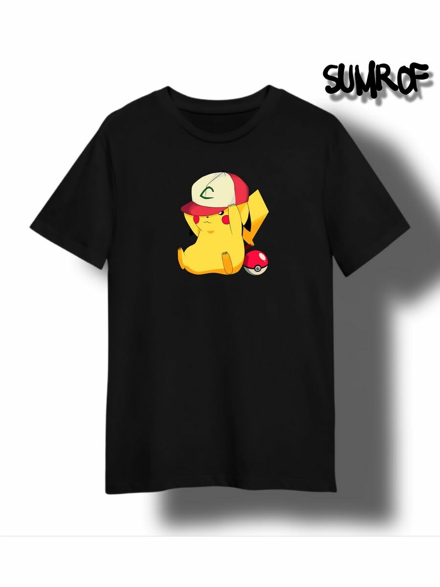 Футболка покемон пикачу pokemon