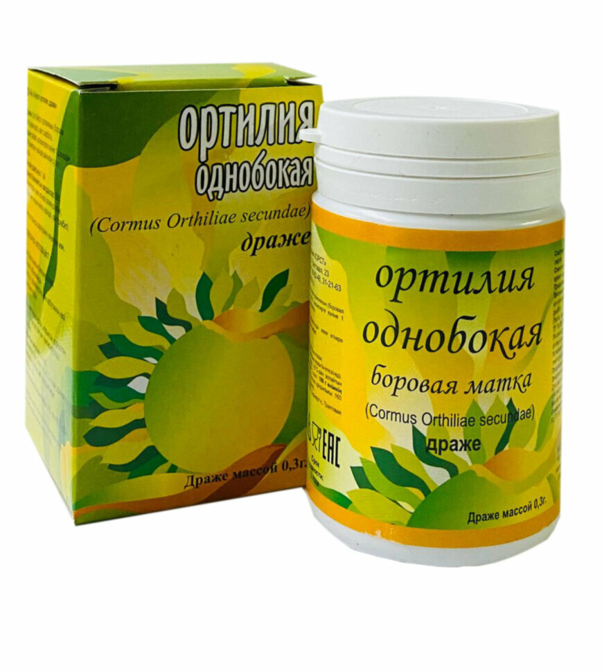 Ортилия однобокая (Боровая матка) драже, 50 г, Хорст ООО