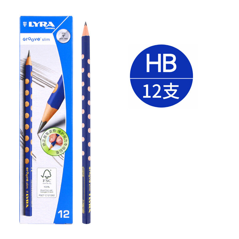 Карандаш Yiya Lyra HB, дерево, треугольное отверстие, защита окружающей среды