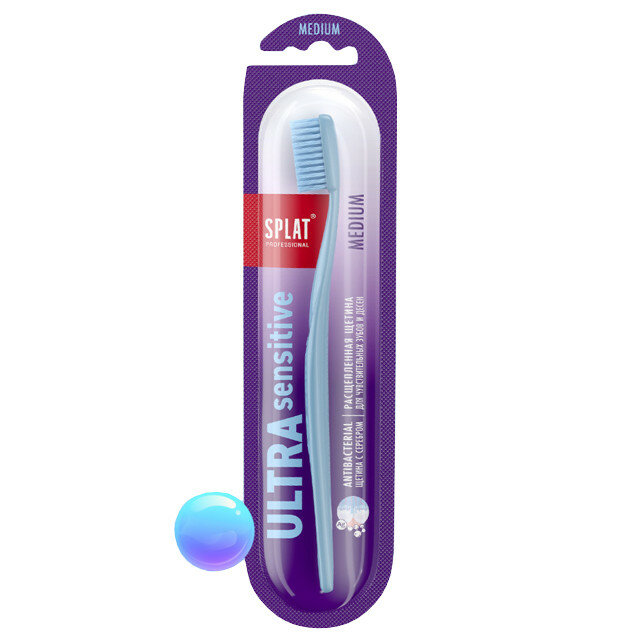 SPLAT Sensitive medium щетка зубная для чувствительных зубов средней жесткости