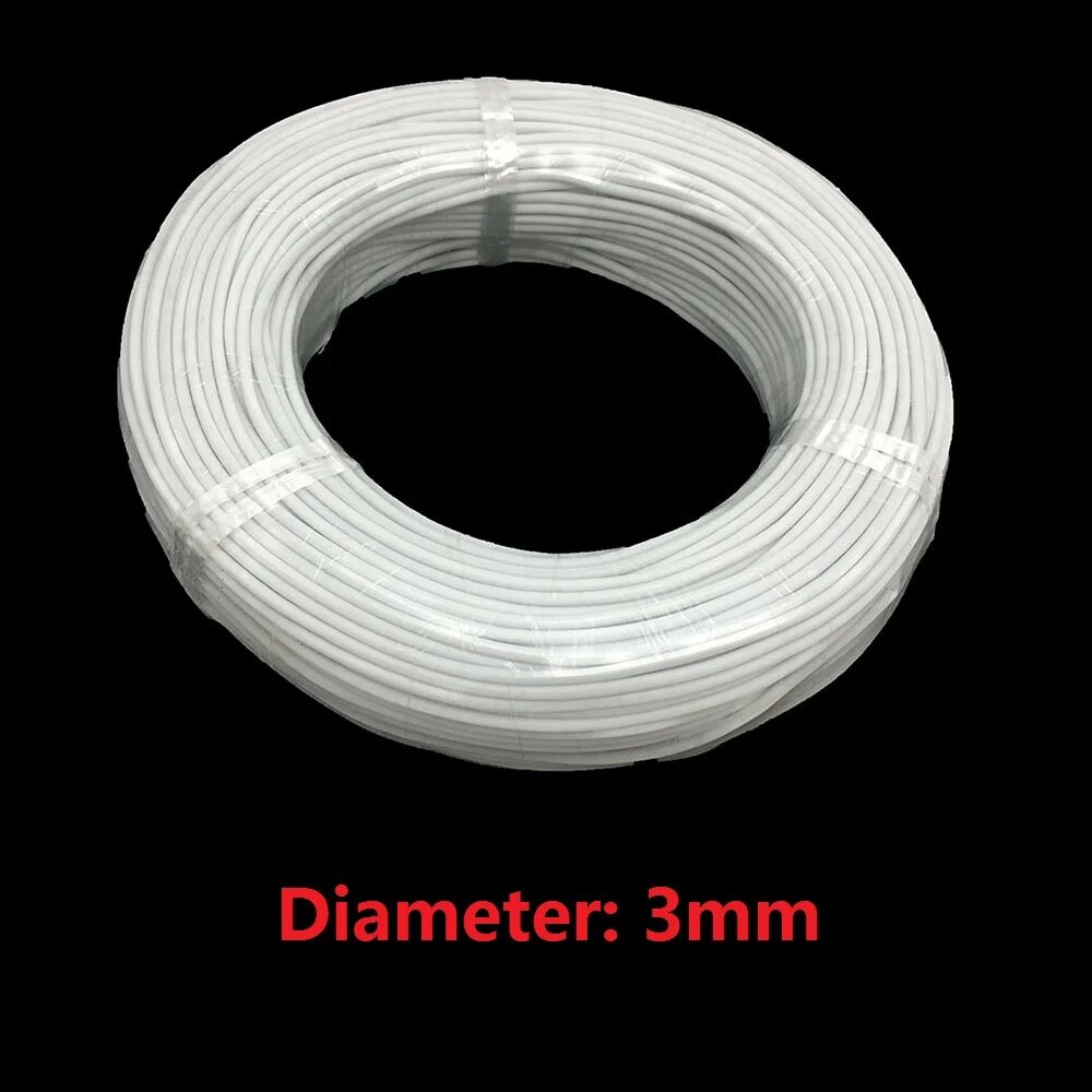 24K 17ohm/m инфракрасный углеродный кабель для подогрева пола 10/12.5/15/20/30/50/100 м теплый провод для обогрева пола