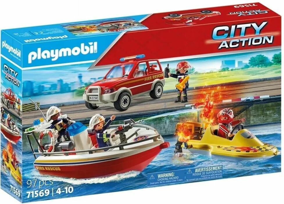 Пожарный катер Playmobil 71569