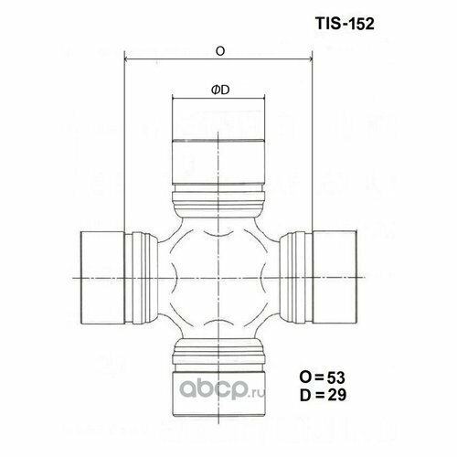 Крестовина Toyo TIS152