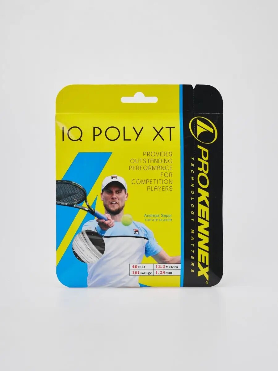 Струна для теннисной ракетки PROKENNEX IQ POLY XT White