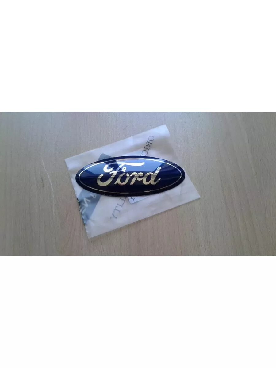 Эмблема Ford решетки радиатора Форд Мондео 4 дорестайлинг