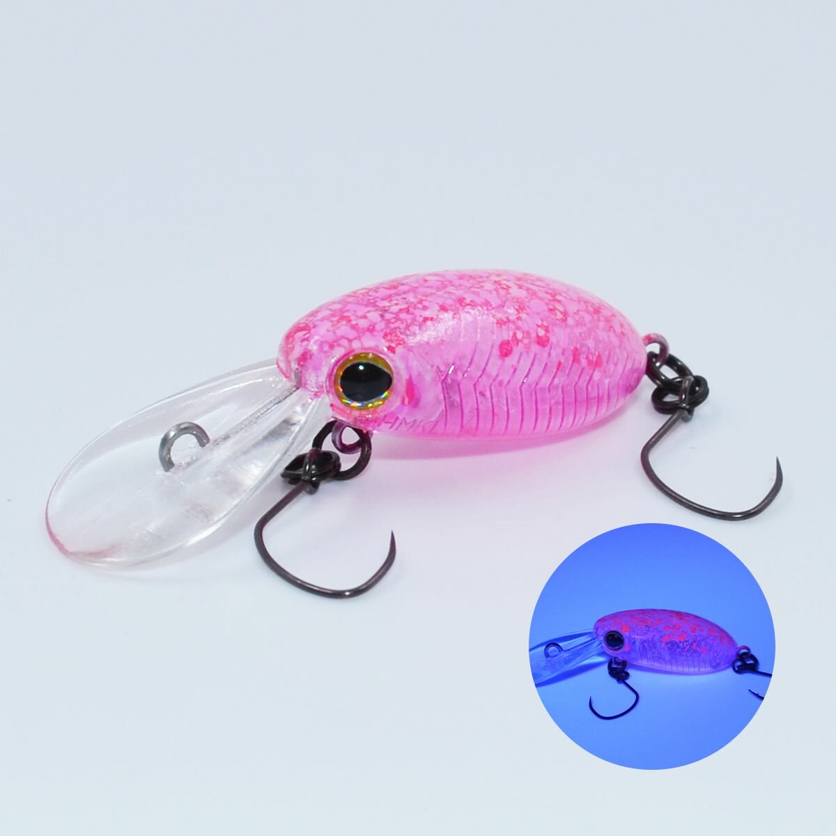 Воблеры - Crank inch MR 25 SP #Clear Pink Piggy