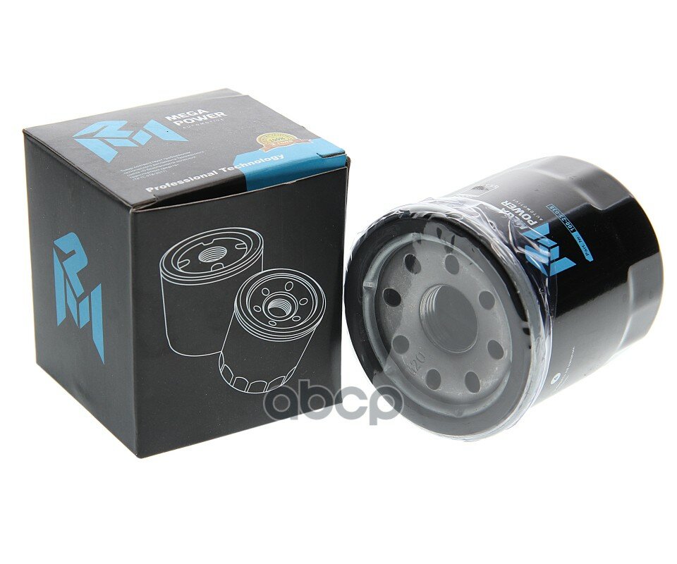 Фильтр масляный NISSAN MAZDA SUBARU HYUNDAI Getz KIA Rio, Spectra, Carens, Clarus, Shuma MEGAPOWER MEGAPOWER Automotive арт. 100-.