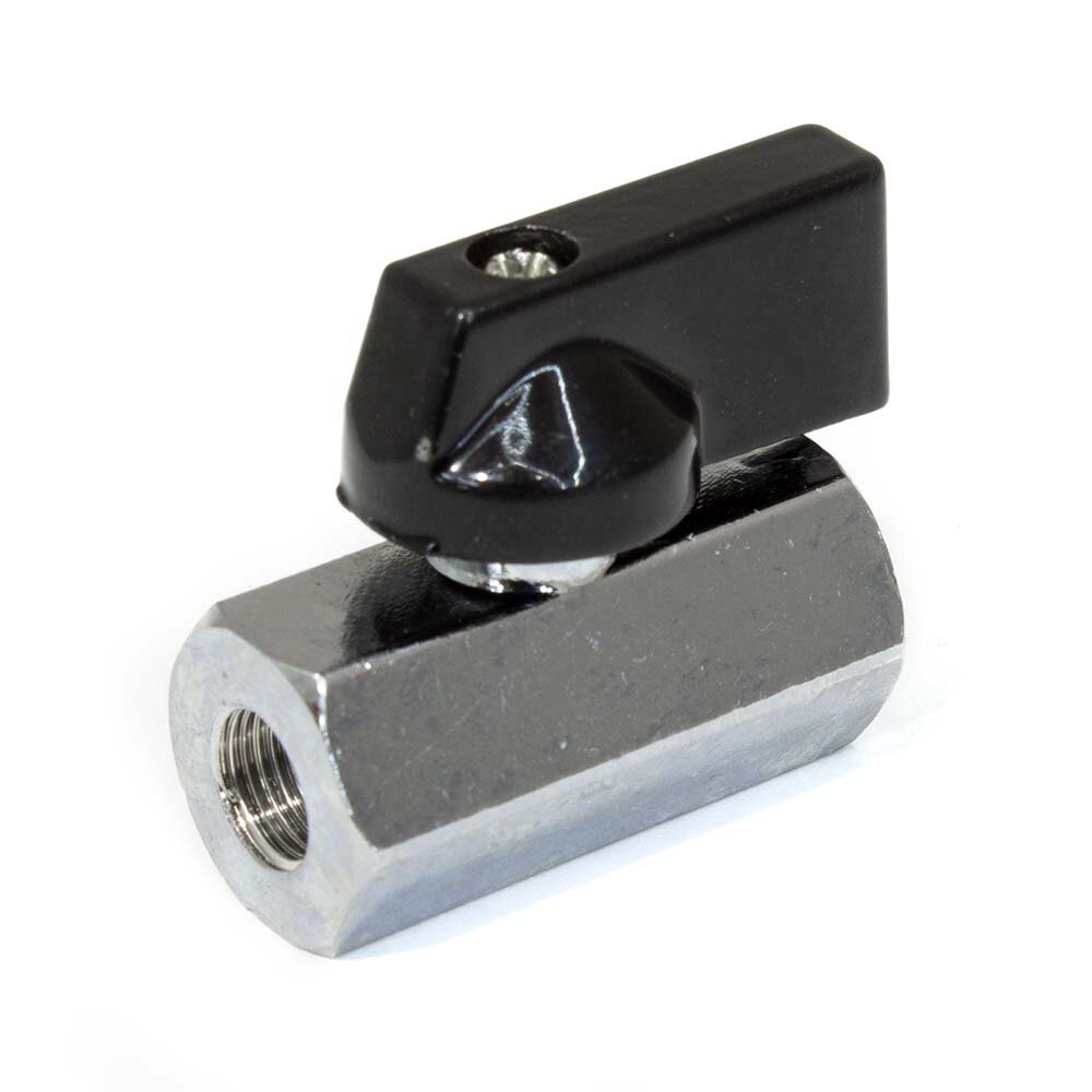 Кран шаровый KR-1/8F-1/8F для работы с жатым воздухом и жидкостями Арт. 4485