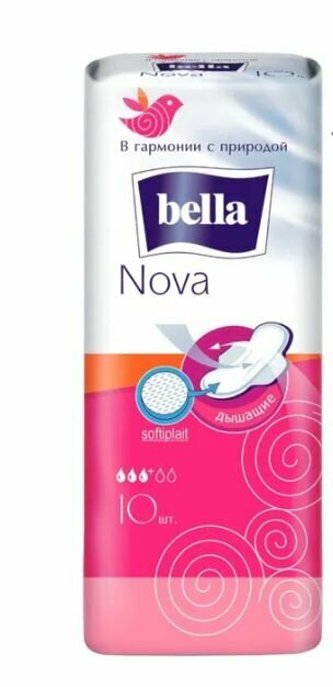 Bella Прокладки гигиенические, Nova, 10 шт