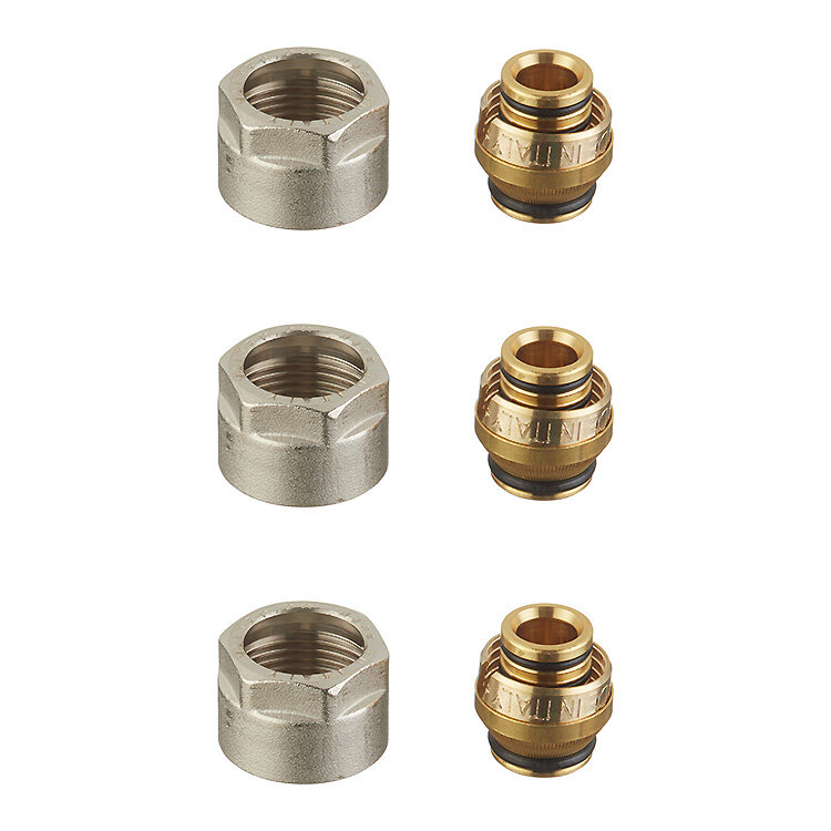 Евроконус 20 обж(ц) х 3/4 для металлополимерных труб (3 шт.)