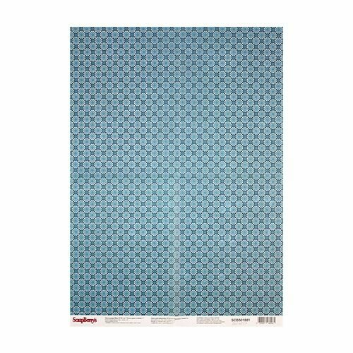 SCB501081 Бумага для декупажа 'Однажды зимой 1', 32*45 см, Scrapberry's