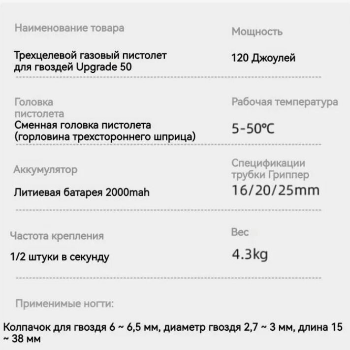 Степлер строительный — фото 1