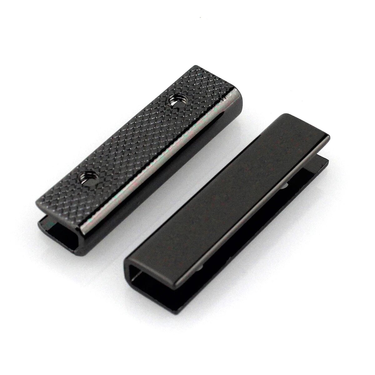 Металлические пряжки 2 шт. Gun black