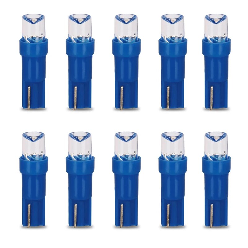 10 светодиодный т, светодиодные лампы T5 для приборной панели, 12 В зеленый