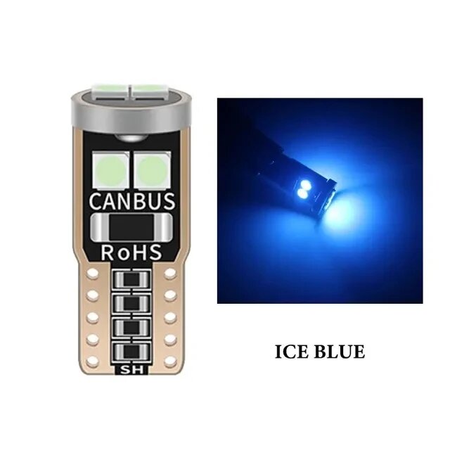 2/6/10 шт. T10 W5W 6SMD 3030 супер яркий светодиодный Canbus без ошибок салона автомобиля купольные фонари для чтения авто парковочная лампа Wedg