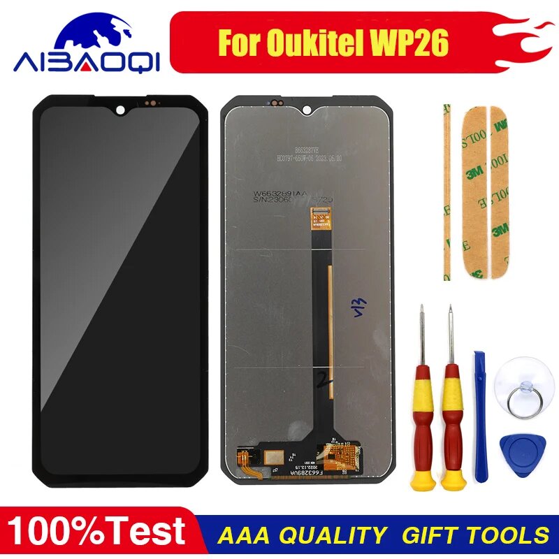 Сенсорный экран для Oukitel WP8 Pro WP10 WP15 WP16 WP17 WP18 WP19 WP20 WP21 WP22 WP23 WP26 WP27 WP28 WP30 Pro ЖК-дисплей WP26
