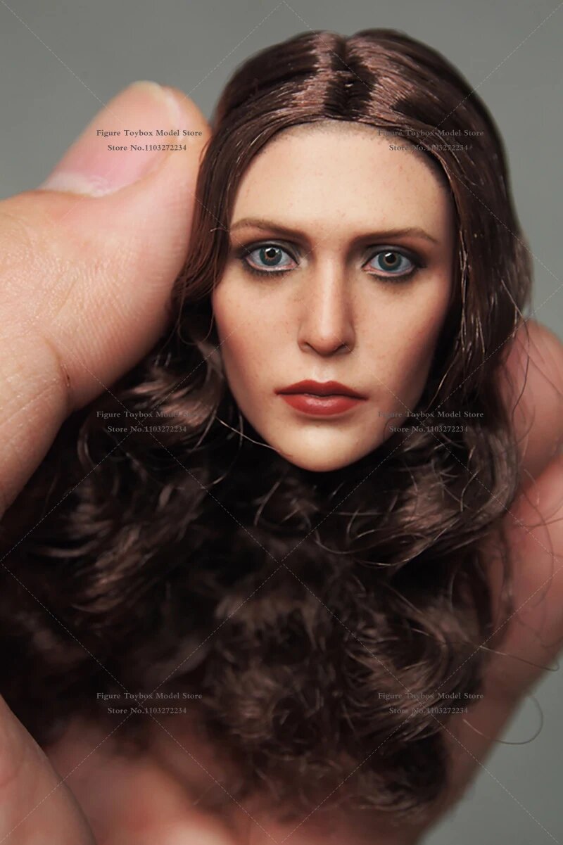 Голова 1/6 Алая Ведьма Hot Toys Normal head sculpt