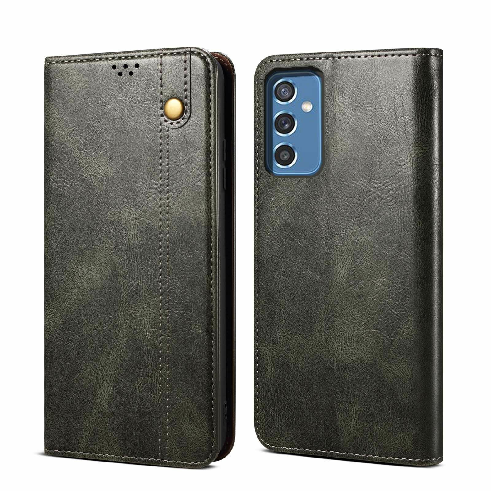 ESEBLE Кожаный чехол для Samsung Galaxy A13 4G/5G A04 A04S/M13 5G(Самсунг галакси A13 4G/ 5G A04 A04c/M13 5G) / Защитный чехол книжка с визитницей из экокожи