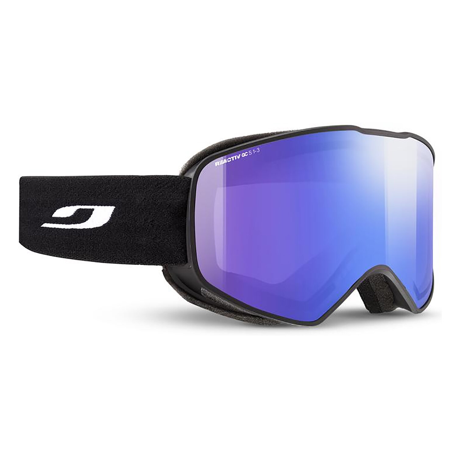 Маска горнолыжная Julbo Cyclon Black/Reactiv S1-3 High Contrast/Blue Flash (US: L)