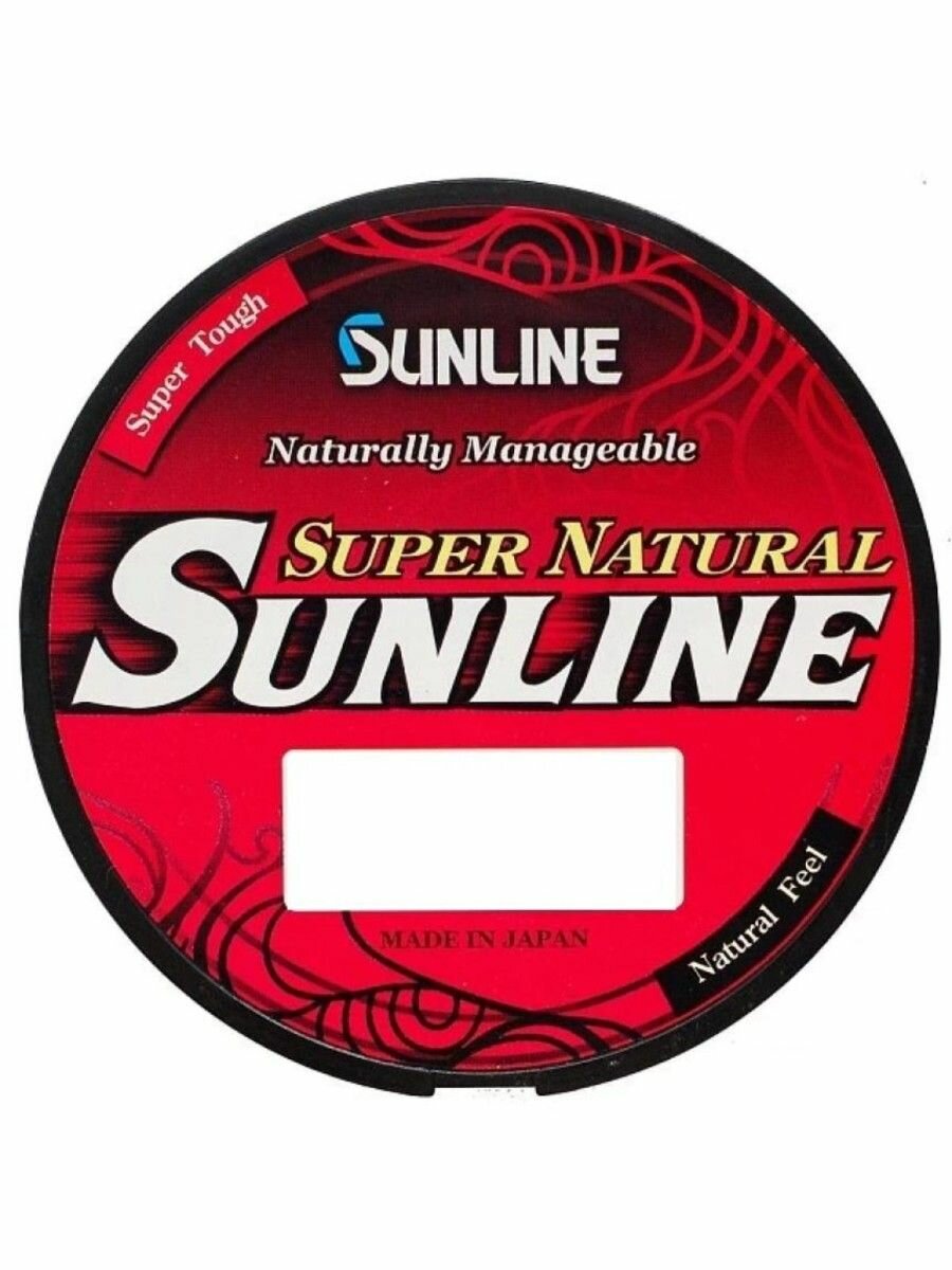 Леска для рыбалки SUNLINE Super NATURAL 300m (clear) #3,0/12LB/0,285mm