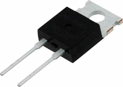 Диод Wolfspeed C3D10060A выпрямительный Шоттки, 600В, 10А, C3D, SiC, TO220-2, 1 шт