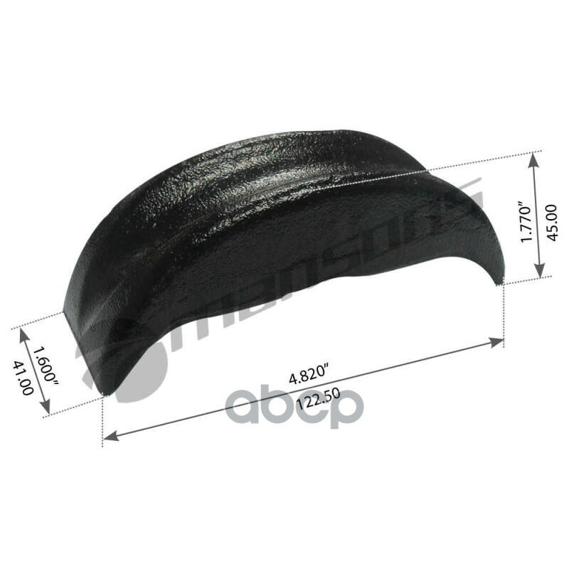 Сегмент! под стремянку BPW Mansons арт. 300404