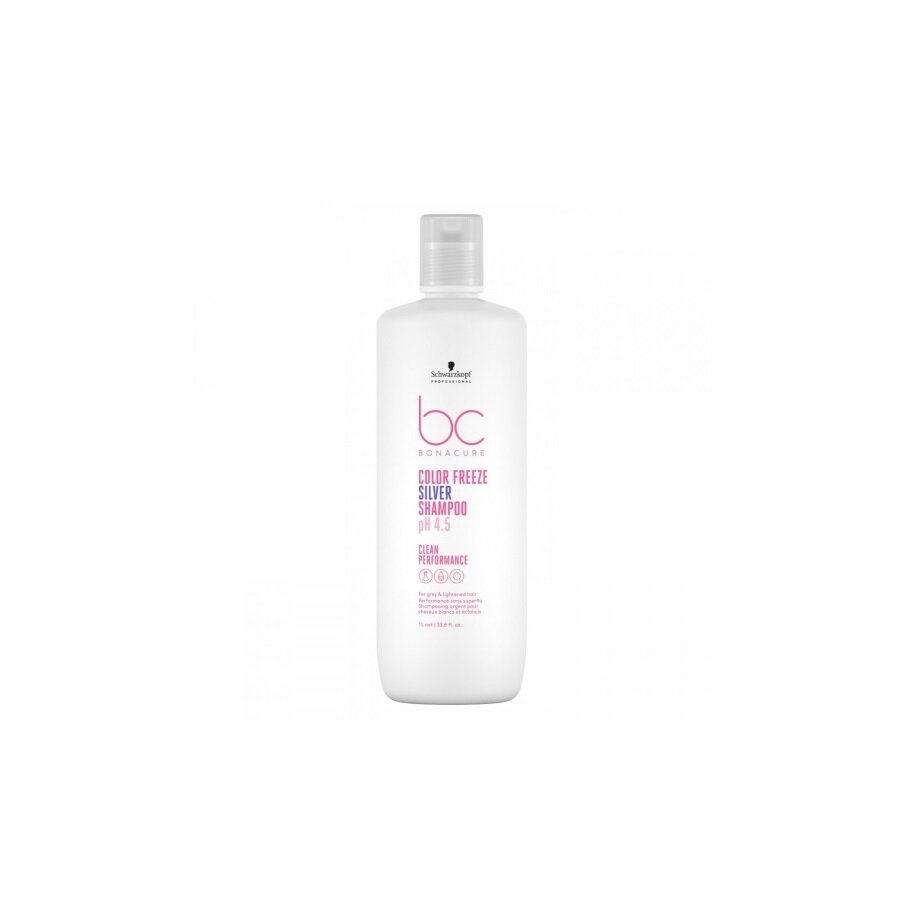 Schwarzkopf Professional Schwarzkopf Bonacure Color Freeze Silver Shampoo - Шампунь для седых и осветленных волос 1000 мл