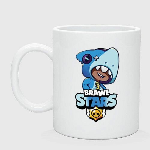 Brawl Stars LEON SHARK Керамическая кружка