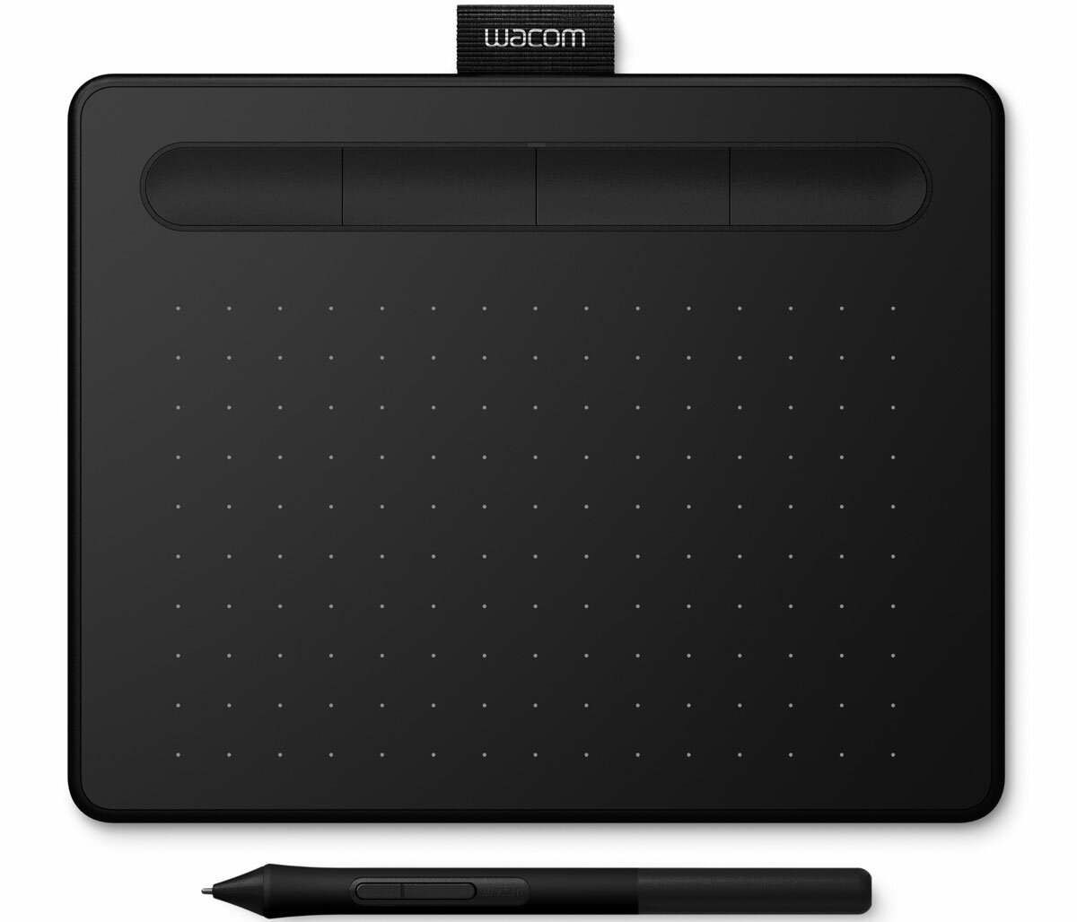 Wacom Графический планшет Intuos S (CTL-4100K-N), формат A6, белый