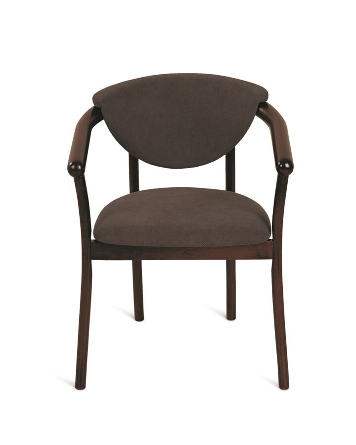 Кресло венское "Виенна" (темный тон/темно-серый М07)