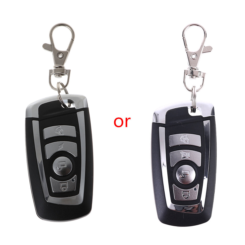 Пульт Дистанционного Управления 433 МГц Беспроводной Дубликатор 4 Кнопки Металлический Клон Контроллер Копия Электрические Ворота Гаджеты Автомобиль Дом Гараж