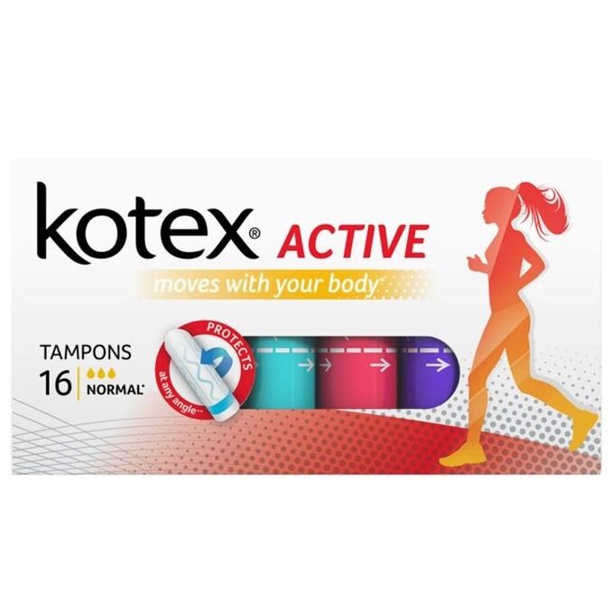 Тампоны Котекс нормал Active N16